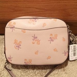 Coach | Bags | Nwt Coach Small Purse Bag Crossbody Pink Flower Hp ...